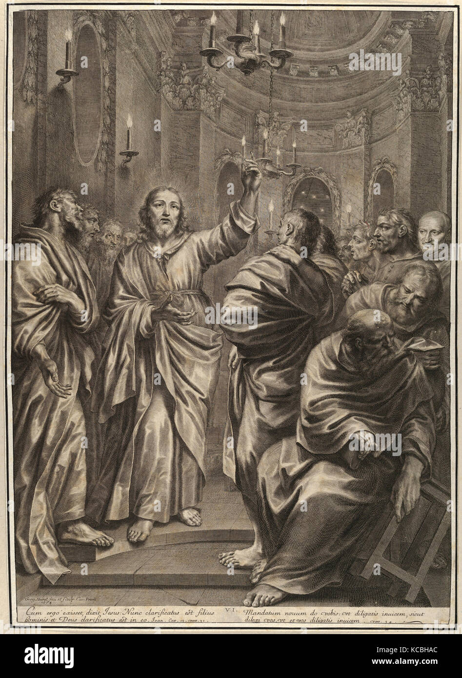 Drawings and Prints, Print, Christ Preaching to his Disciples, from The ...