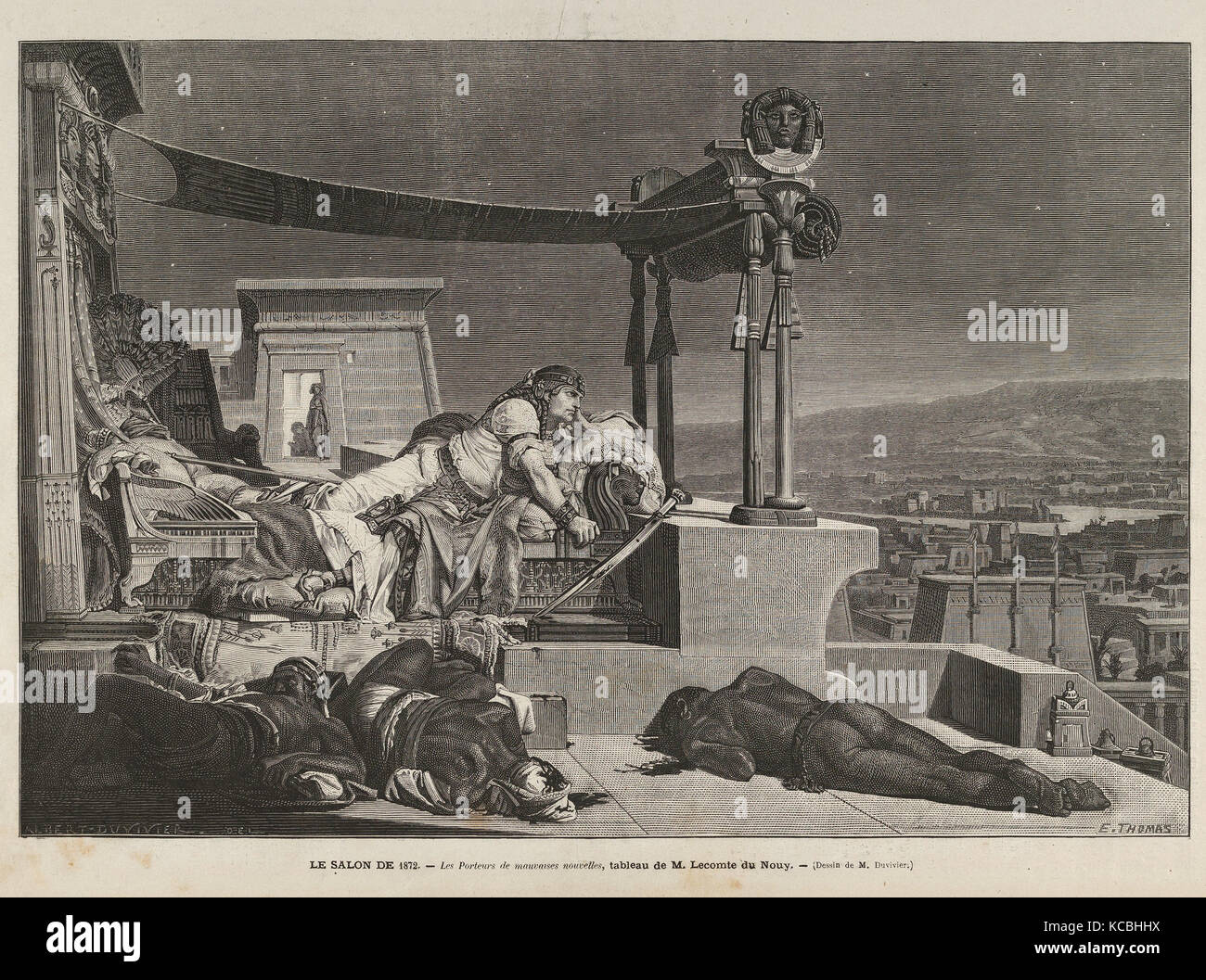 The bearer of bad tidings hi-res stock photography and images - Alamy