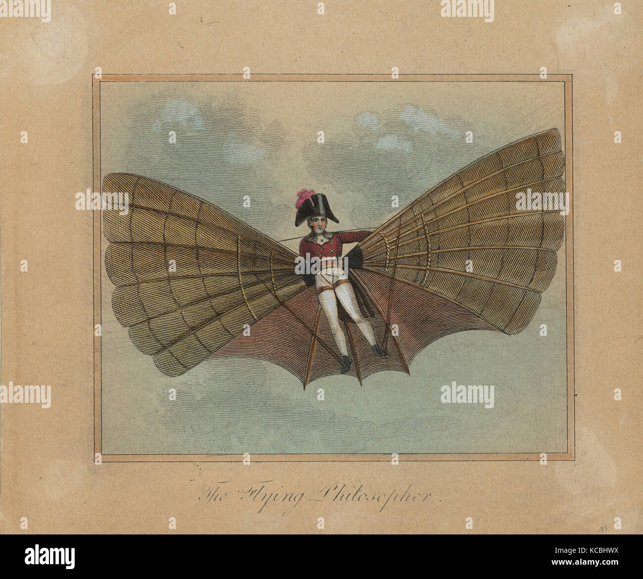 Drawings and Prints, Print, The Flying Philosopher, Artist, Unknown, ca ...