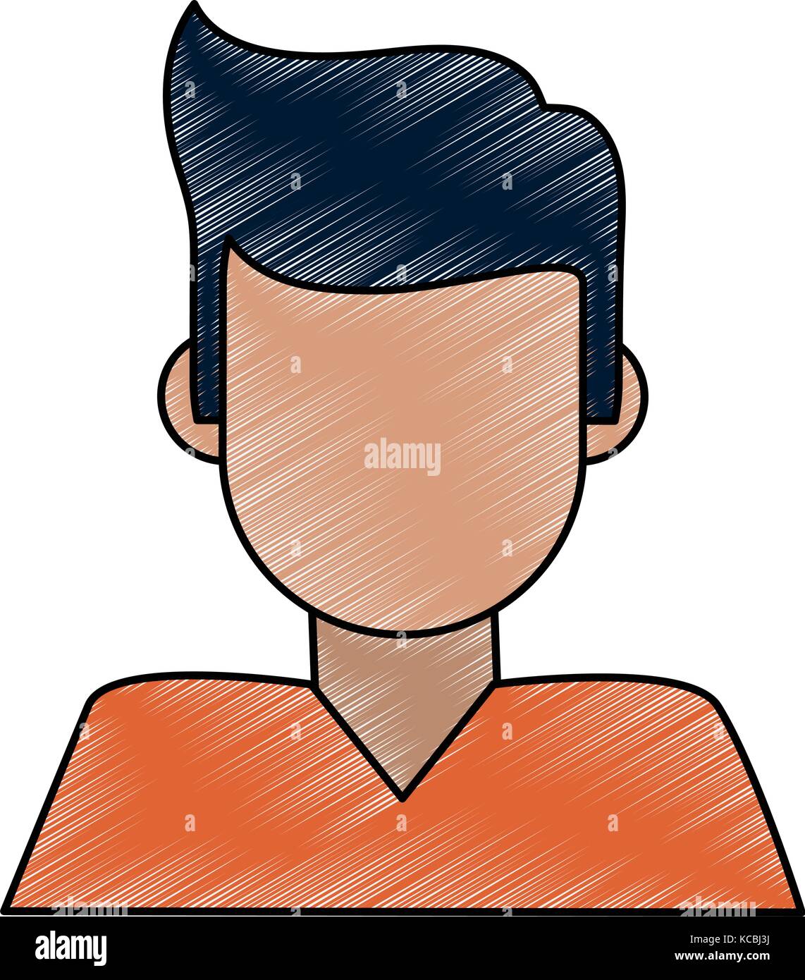 Man faceless cartoon Stock Vector Image & Art - Alamy