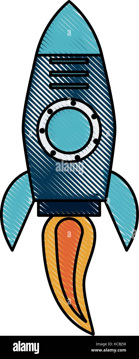 Spaceship rocket symbol Stock Vector Image & Art - Alamy