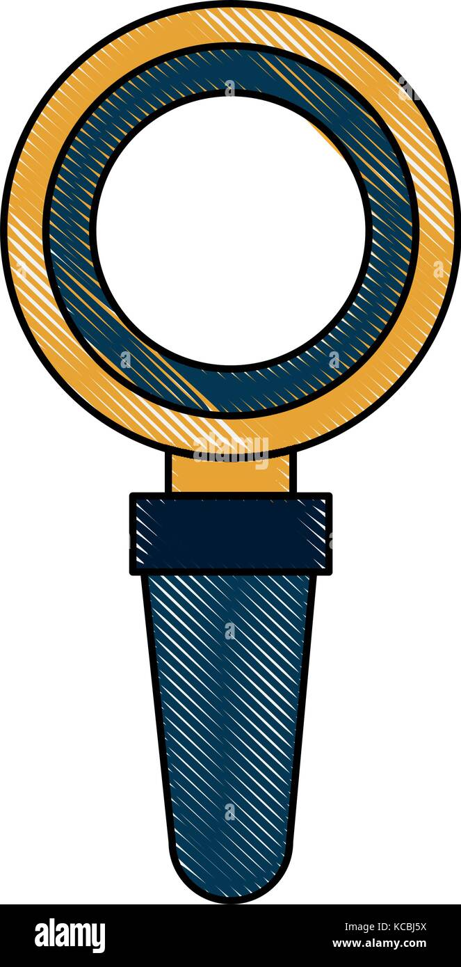 Magnifying glass symbol Stock Vector Image & Art - Alamy