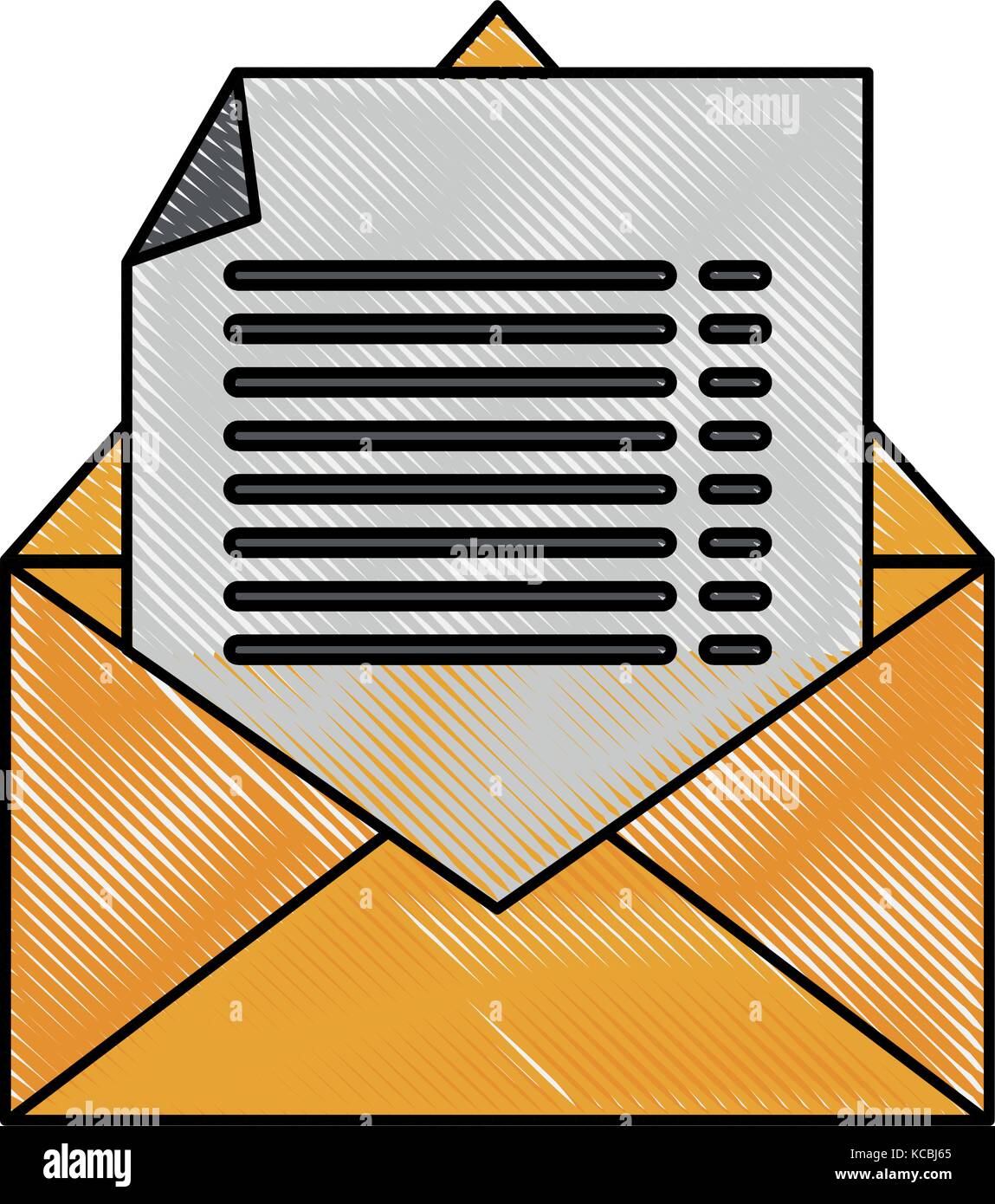 Envelope message symbol Stock Vector Image & Art - Alamy