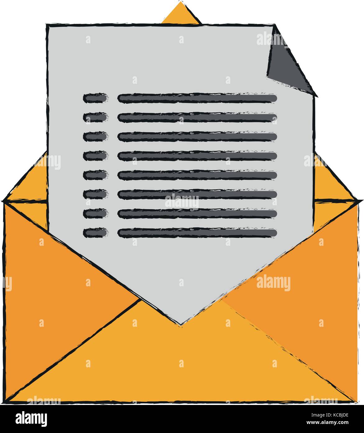 Envelope message symbol Stock Vector Image & Art - Alamy