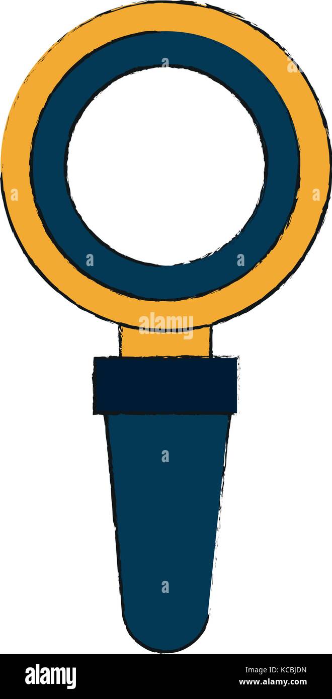 Magnifying glass symbol Stock Vector Image & Art - Alamy