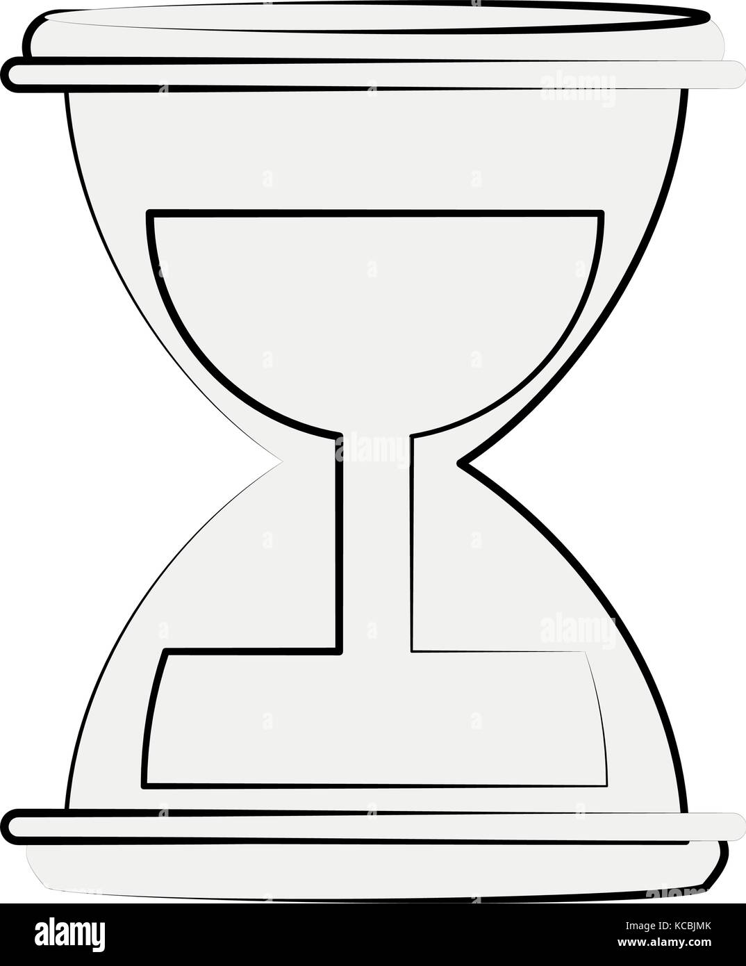 Hourglass time symbol Stock Vector Image & Art - Alamy