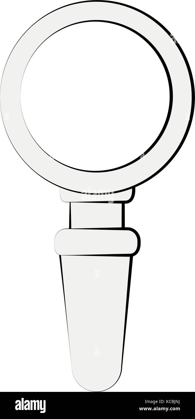 Magnifying glass symbol Stock Vector Image & Art - Alamy
