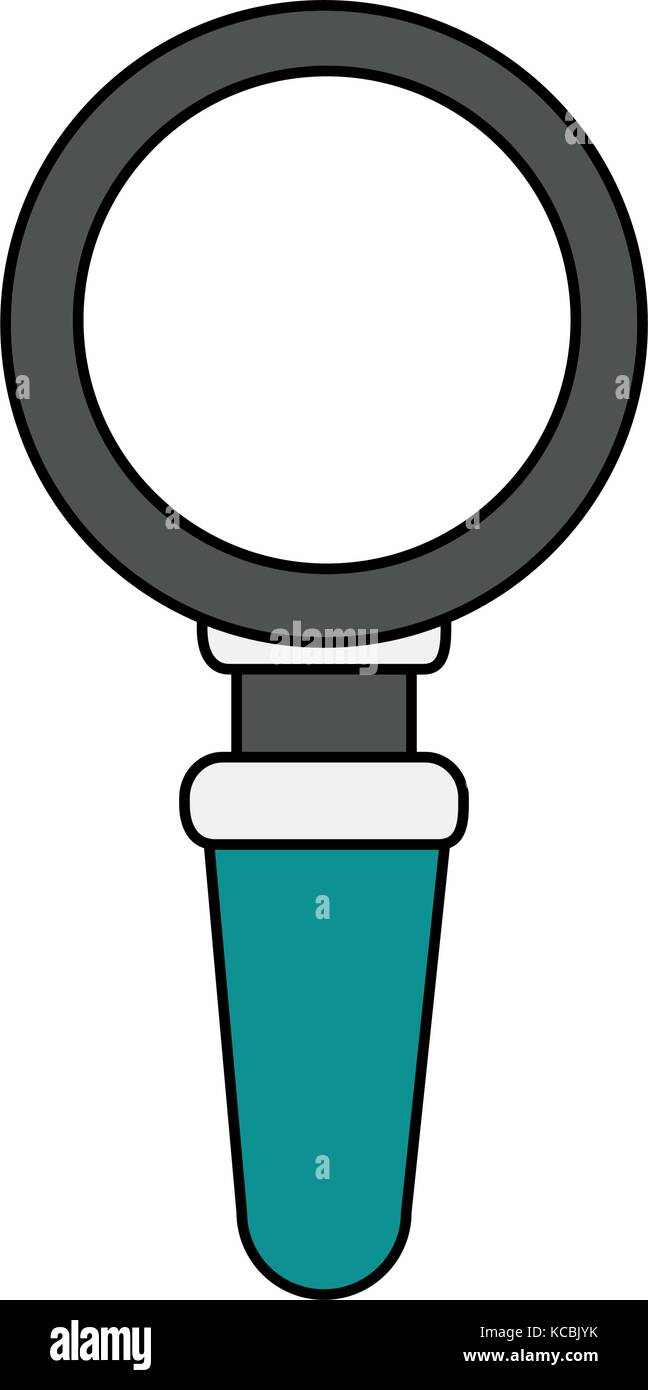 Magnifying glass symbol Stock Vector Image & Art - Alamy