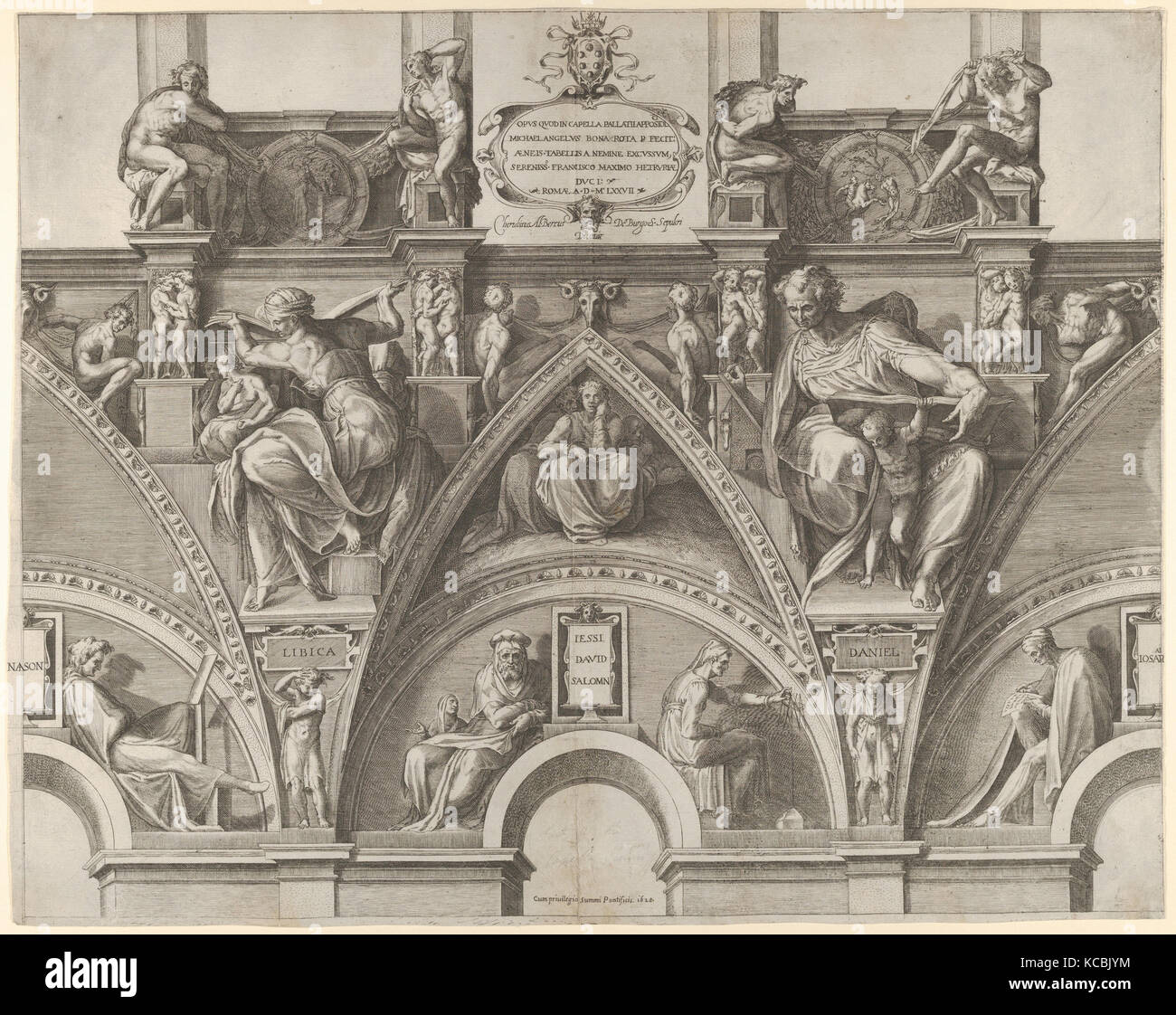 The prophet daniel michelangelo hi-res stock photography and images - Alamy