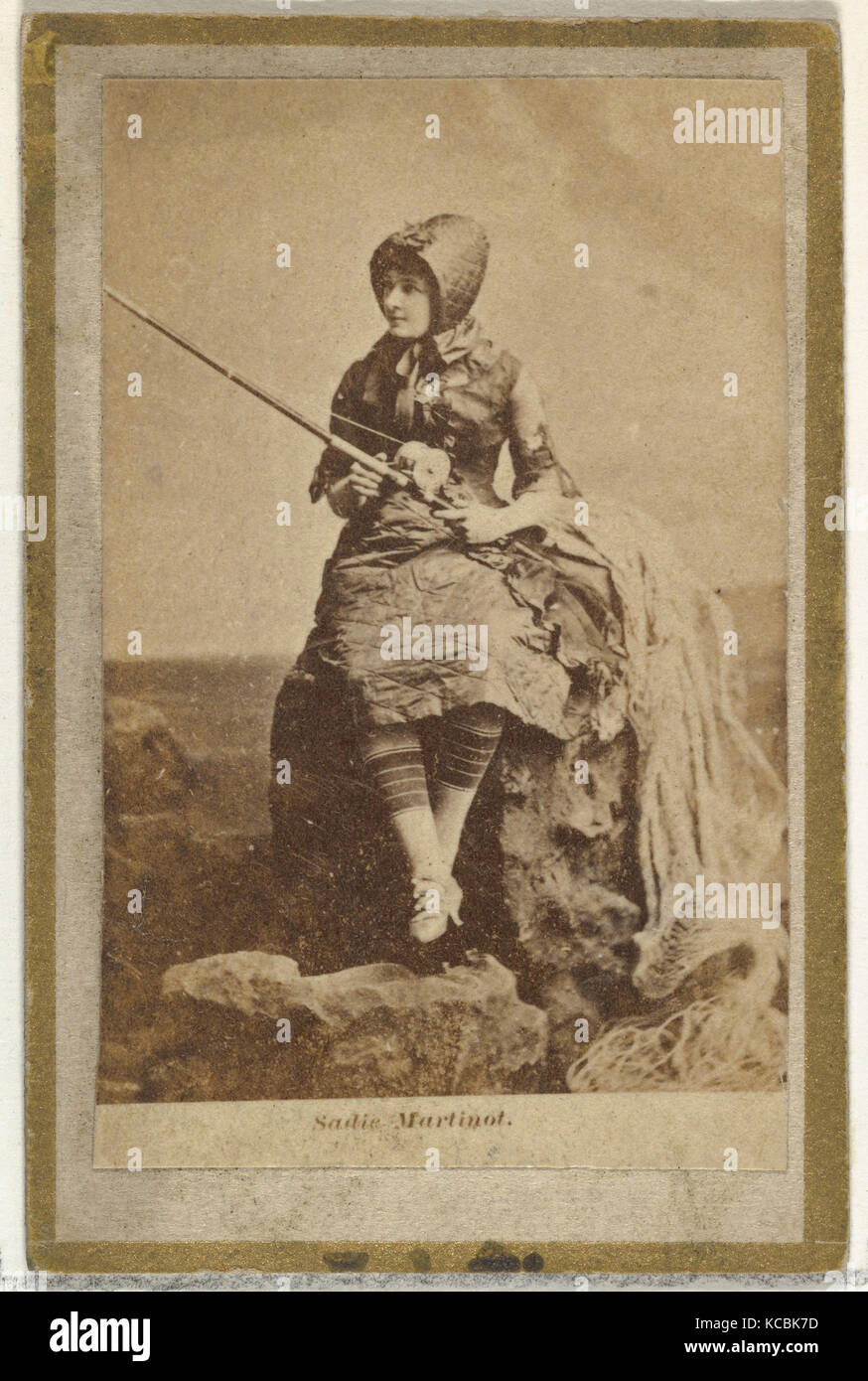 Sadie Martinot, from the Actresses and Celebrities series (N60, Type 2 ...