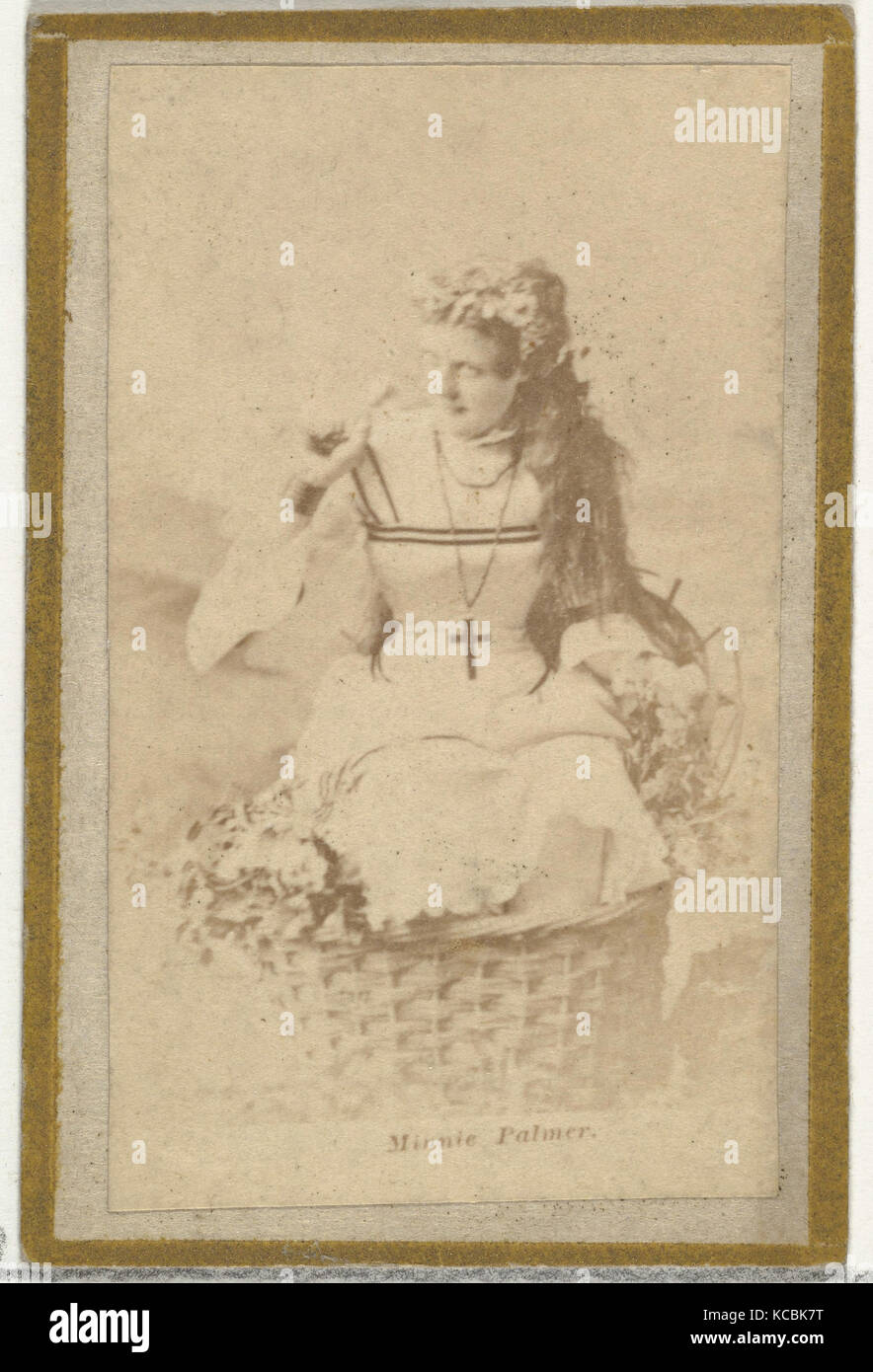 Minnie Palmer, from the Actresses and Celebrities series (N60, Type 2 ...