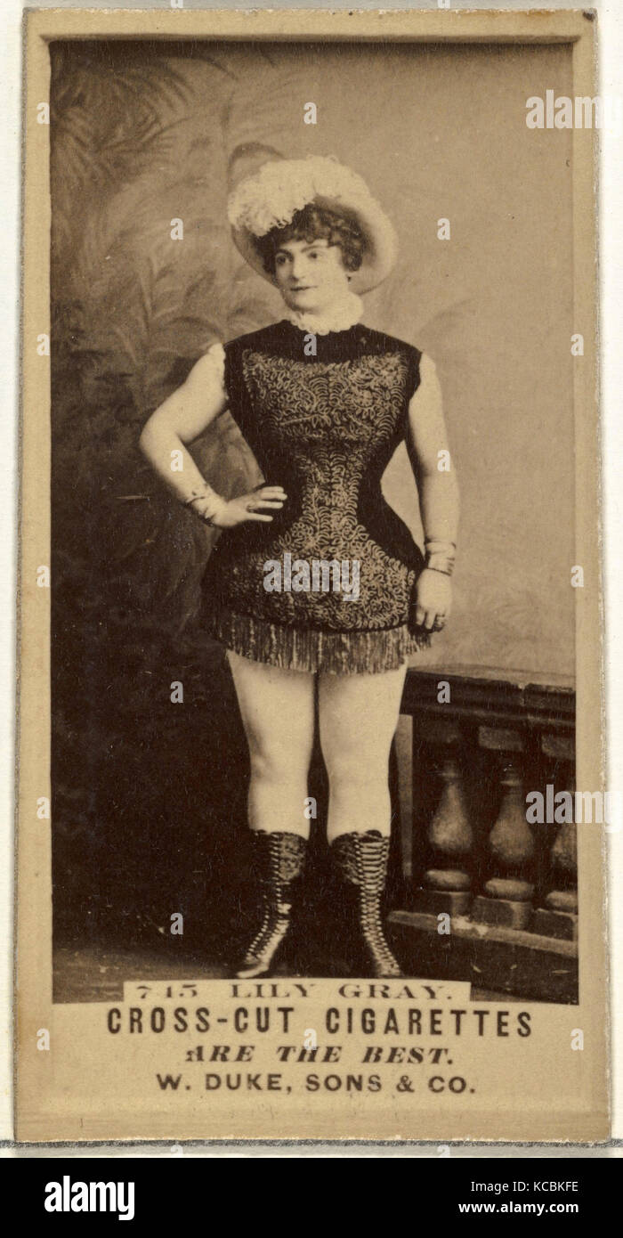 Drawings and Prints, Photograph, Card Number 715, Lily Gray, from the ...