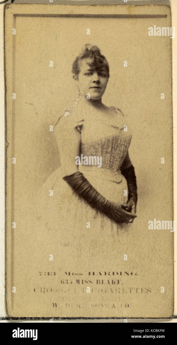 Drawings and Prints, Photograph, Miss Harding, from the Actors and ...