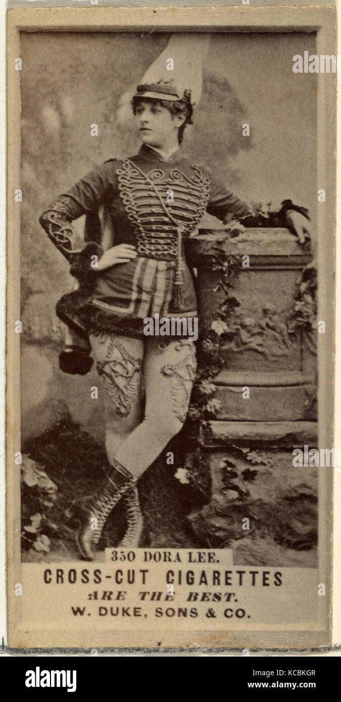 Drawings and Prints, Photograph, Card Number 350, Dora Lee, from the ...
