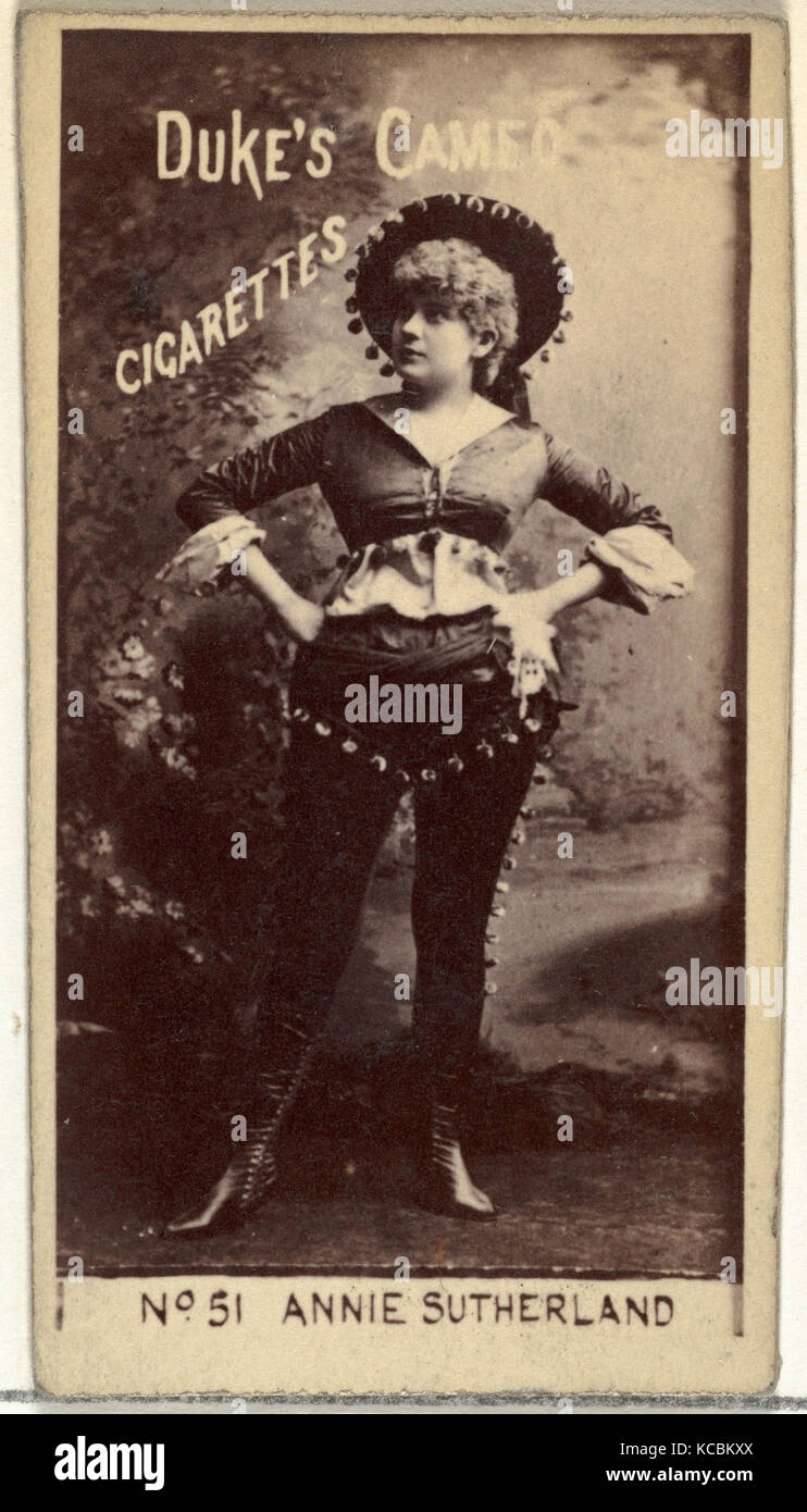 Drawings and Prints, Photograph, Card Number 51, Annie Sutherland, from ...