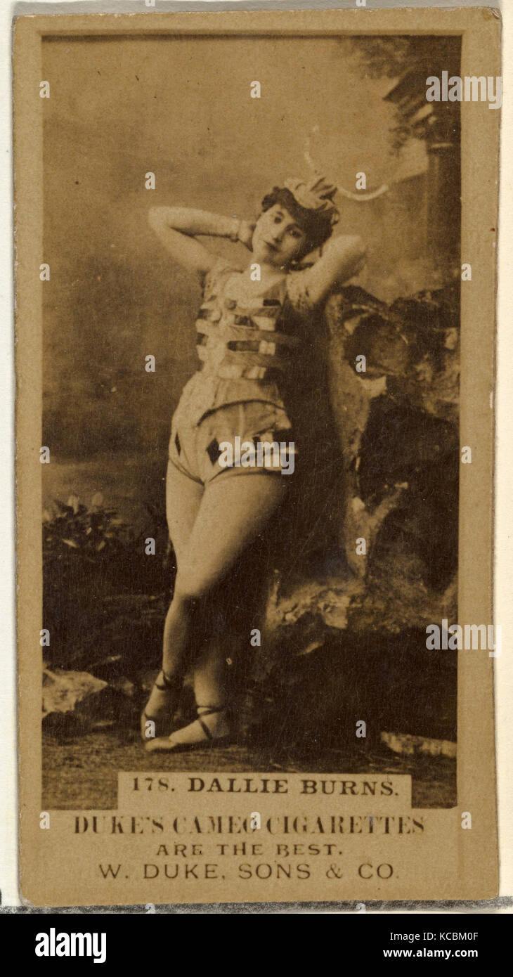 Drawings and Prints, Photograph, Card Number 178, Dallie Burns, from ...