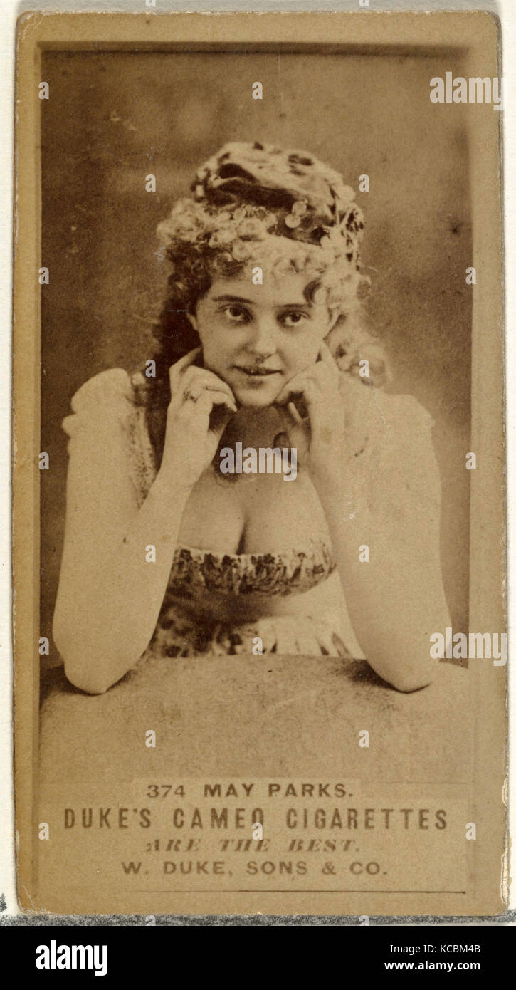 Drawings and Prints, Photograph, Card Number 374, May Parks, from the ...