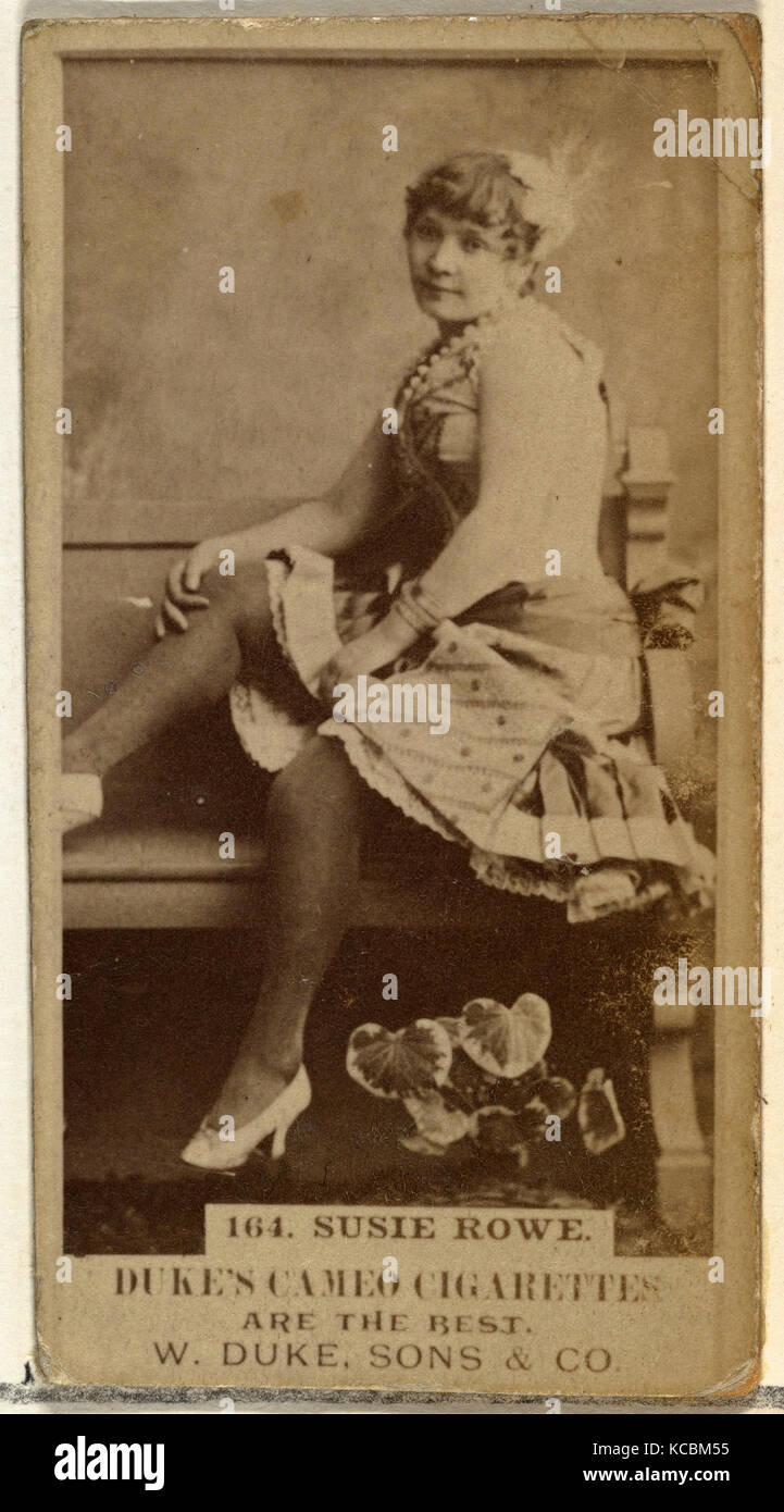 Drawings and Prints, Photograph, Card Number 164, Susie Rowe, from the ...