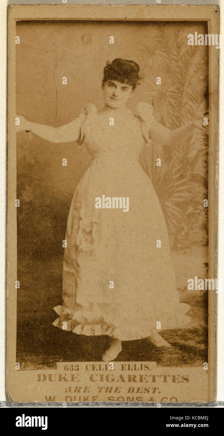 Drawings and Prints, Photograph, Card Number 633, Celie Ellis, from the ...