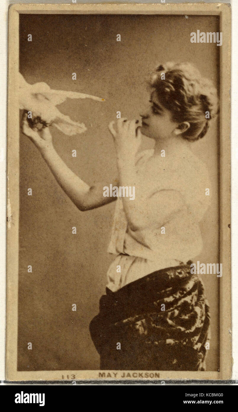 Drawings and Prints, Photograph, Card Number 113, May Jackson, from the ...