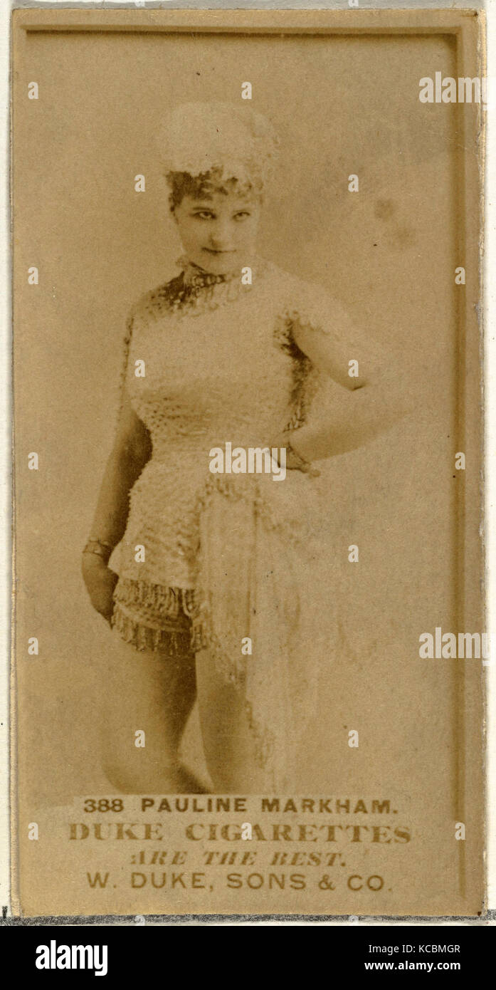 Drawings and Prints, Photograph, Card Number 388, Pauline Markham, from ...