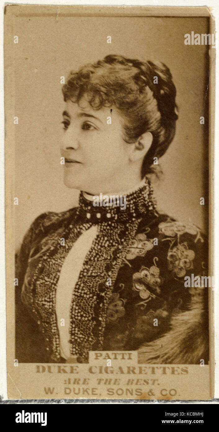 Drawings and Prints, Photograph, Miss Patti, from the Actors and ...
