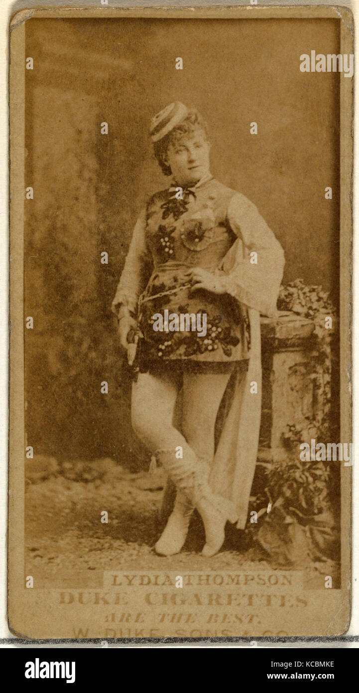 Drawings and Prints, Photograph, Lydia Thompson, from the Actors and ...