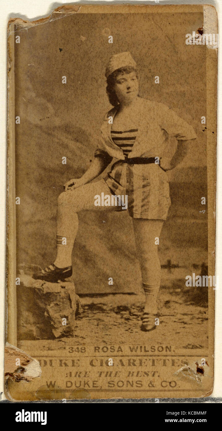 Drawings and Prints, Photograph, Card Number 348, Rosa Wilson, from the ...