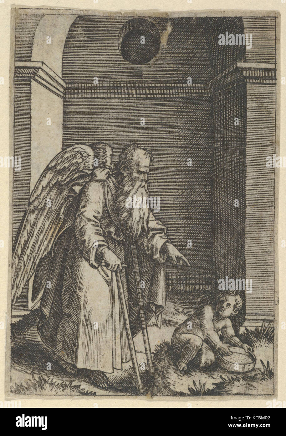 Elderly winged man hi-res stock photography and images - Alamy