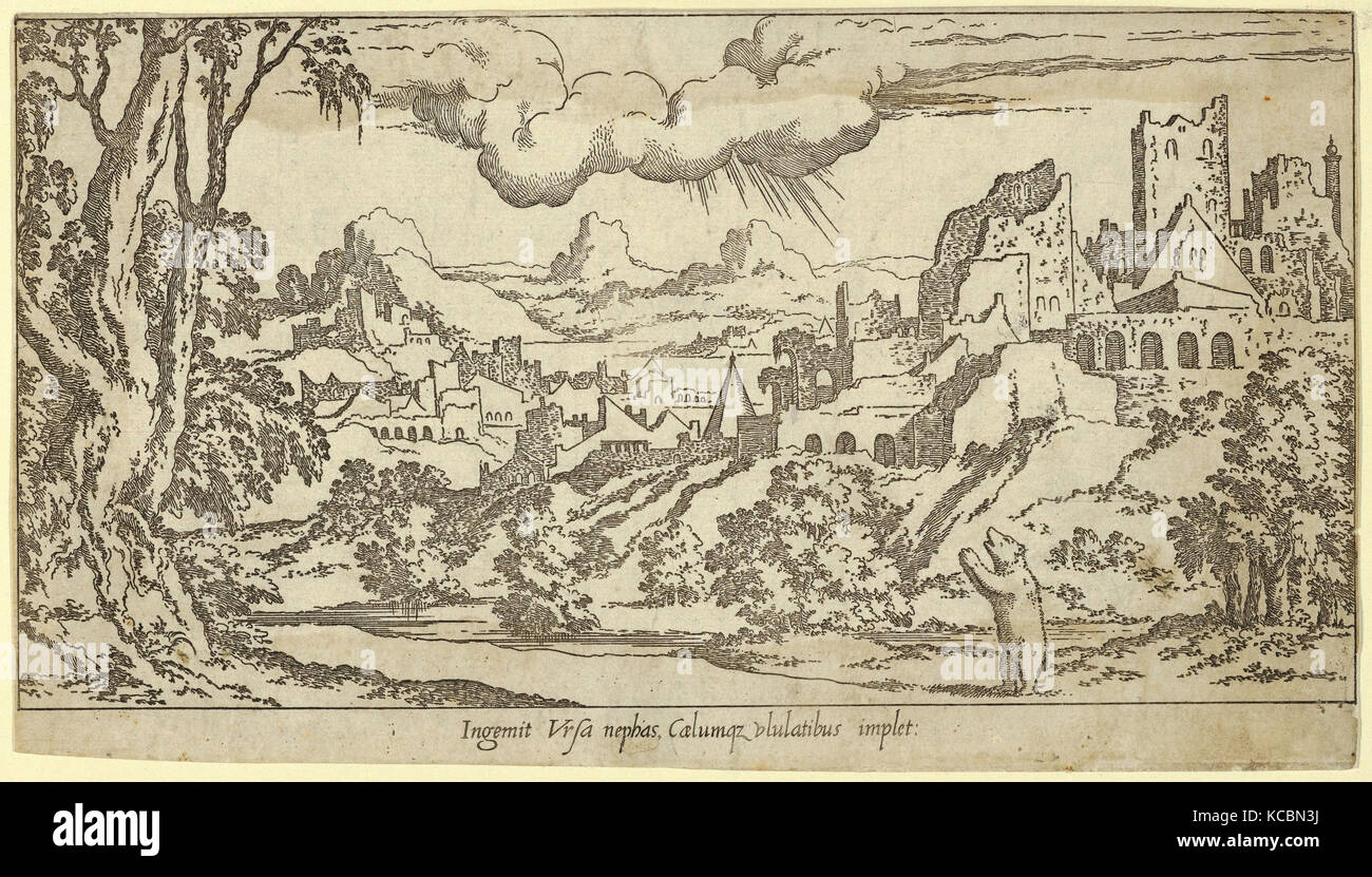 Drawings and Prints, Print, Calisto Changed Into a Bear From Fable of ...