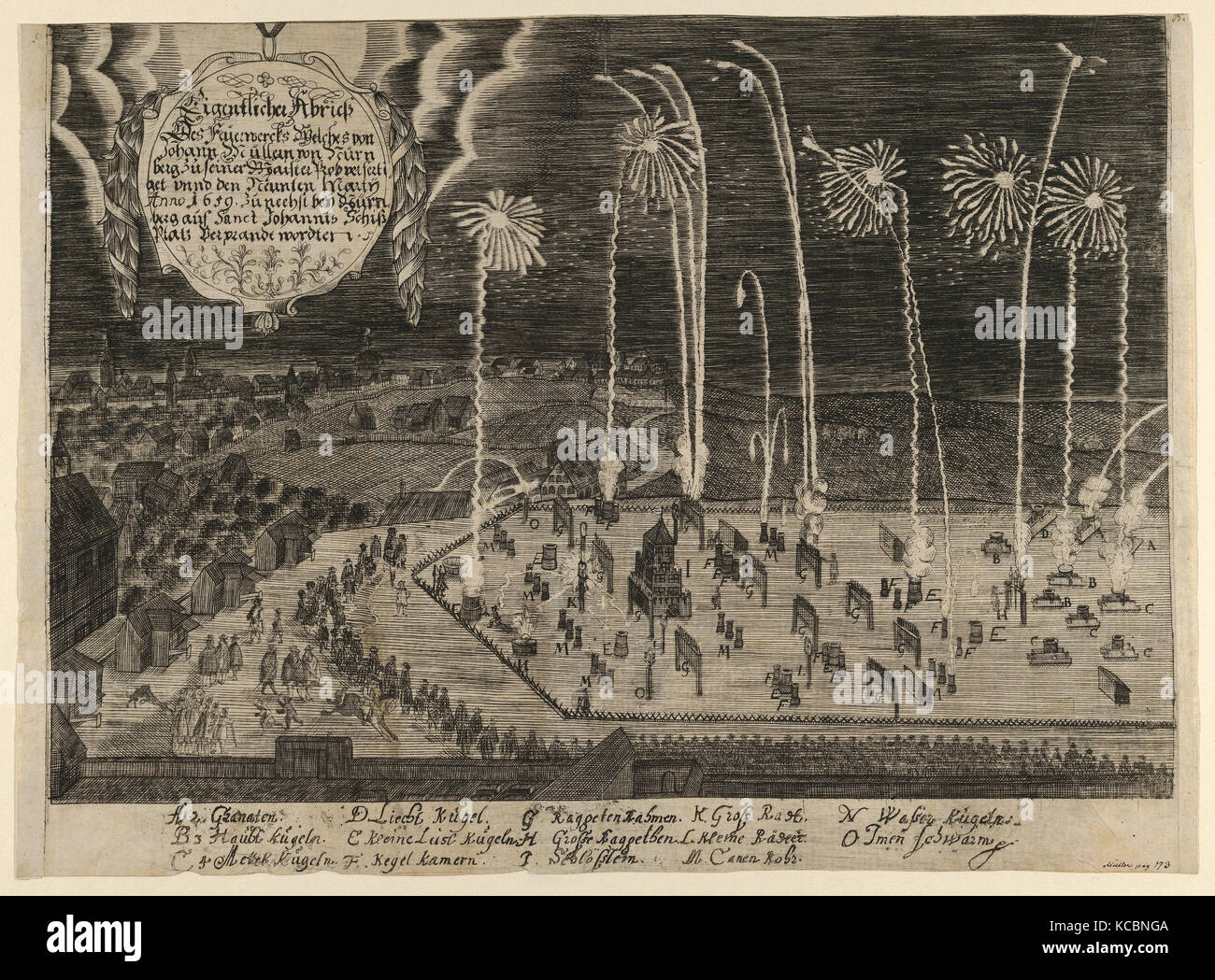 Fireworks display presented hi-res stock photography and images - Alamy