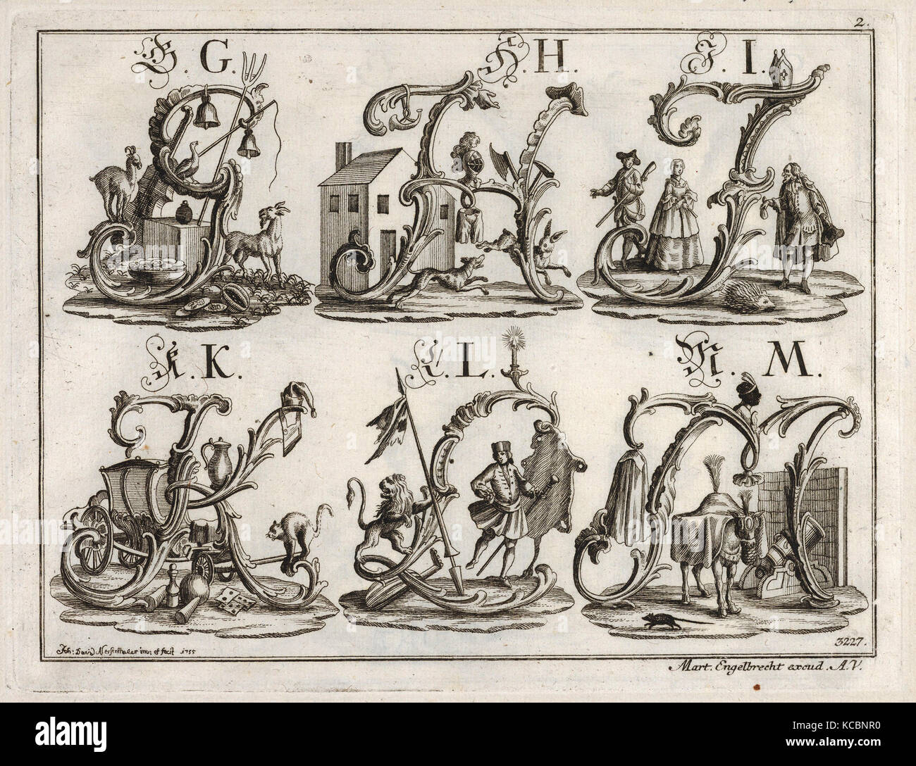 Drawings and Prints, Print, Decorated Roman alphabet, Artist, Publisher ...