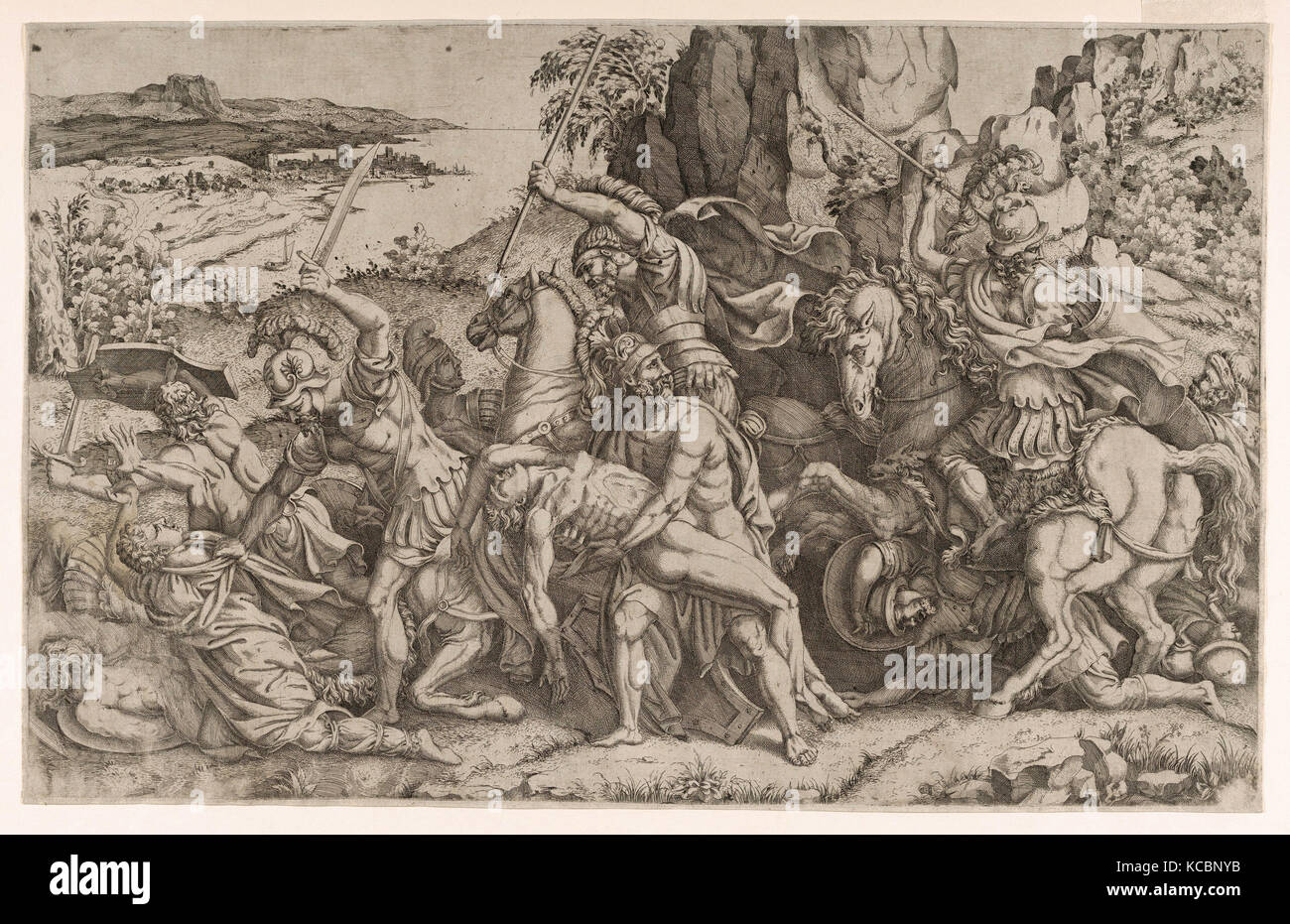 Drawings and Prints, Battle around the Body of Patroclus, Artist, After ...