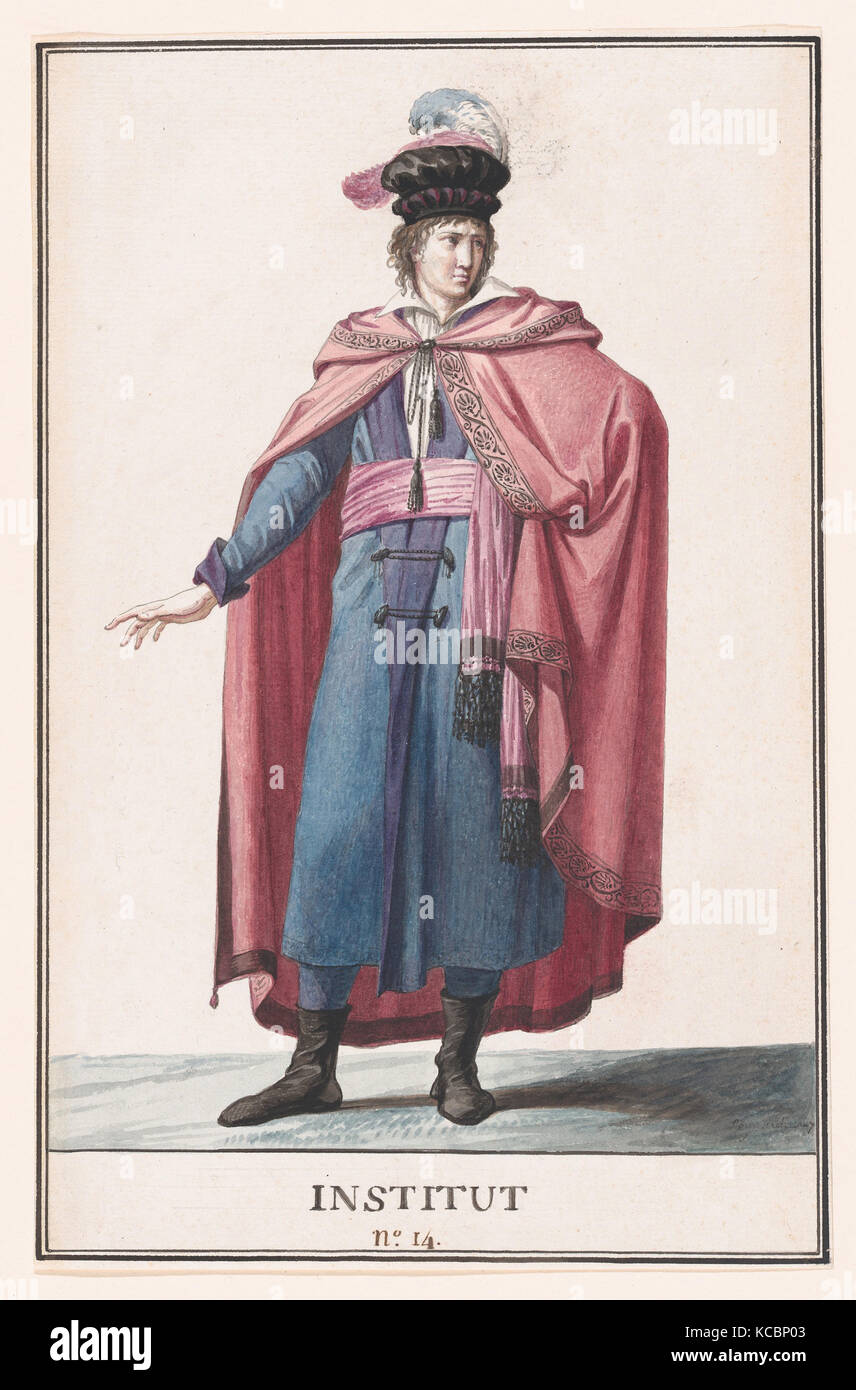 A Member of the Institute, Jean-Baptiste Regnault, 1798 Stock Photo - Alamy