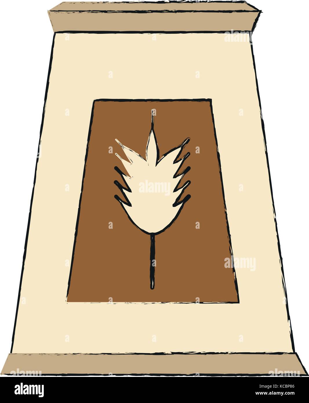 Wheat flour isolated Stock Vector Image & Art - Alamy