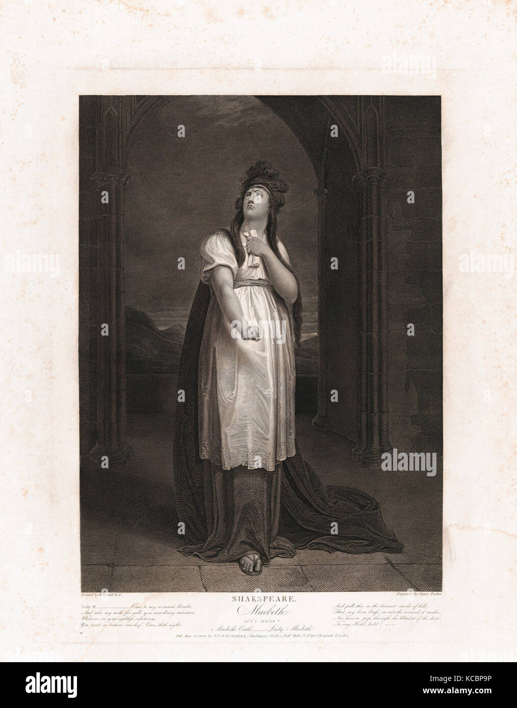 Drawings and Prints, Print, Lady Macbeth (Shakespeare, Macbeth, Act 1 ...