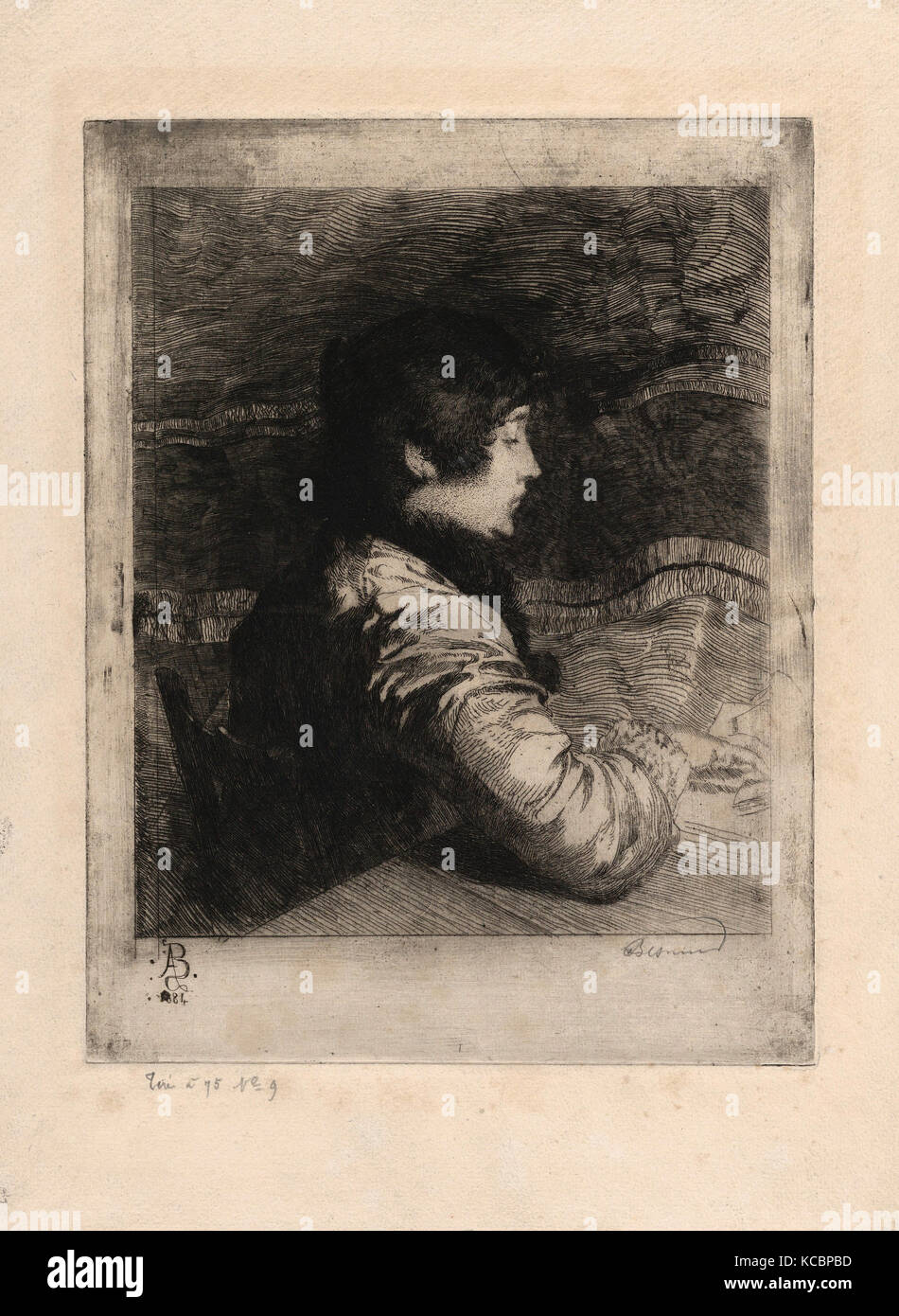 Drawings and Prints, Print, Madame Besnard, Artist, Paul-Albert Besnard ...