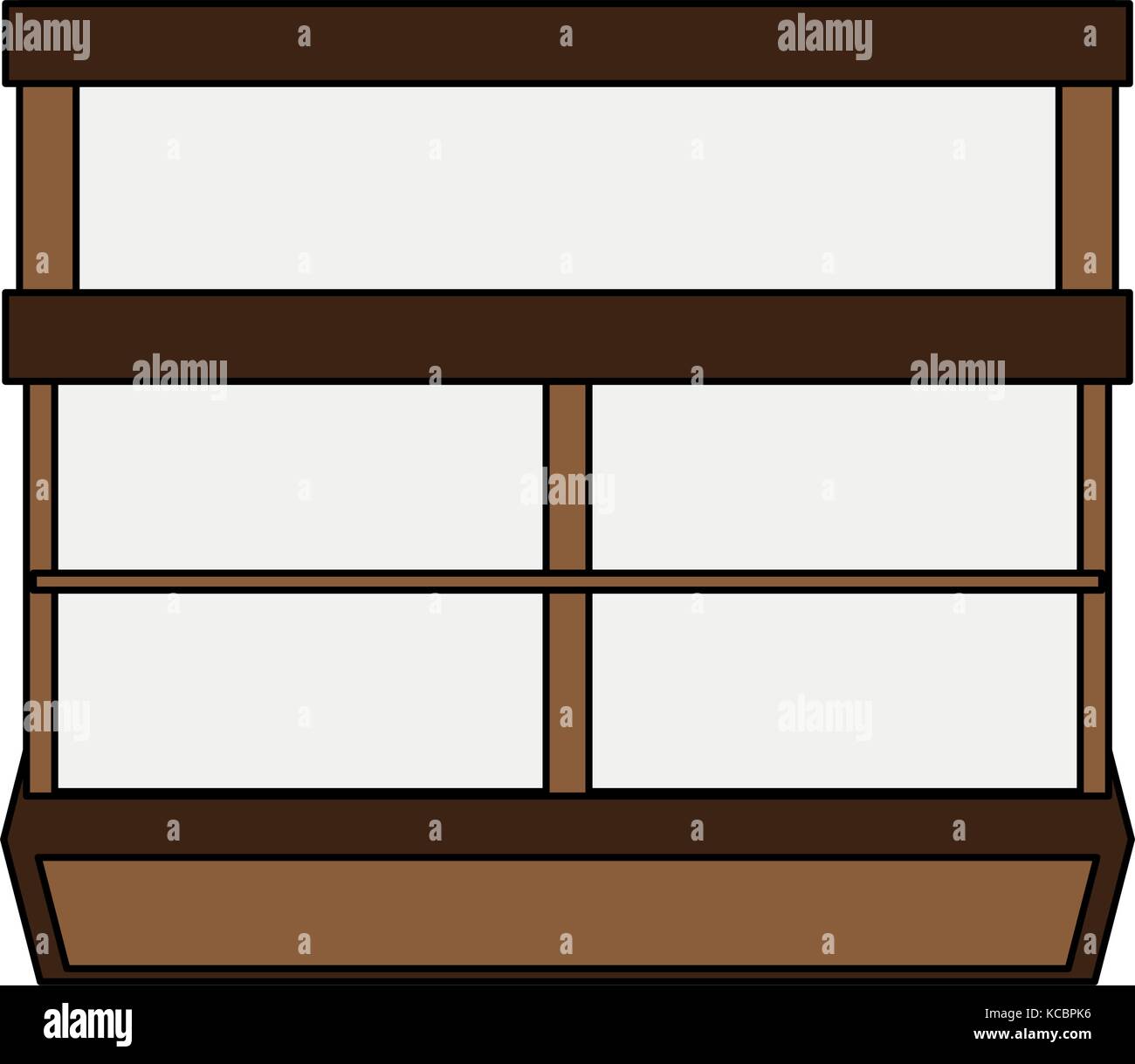 bakery empty stand Stock Vector Image & Art - Alamy