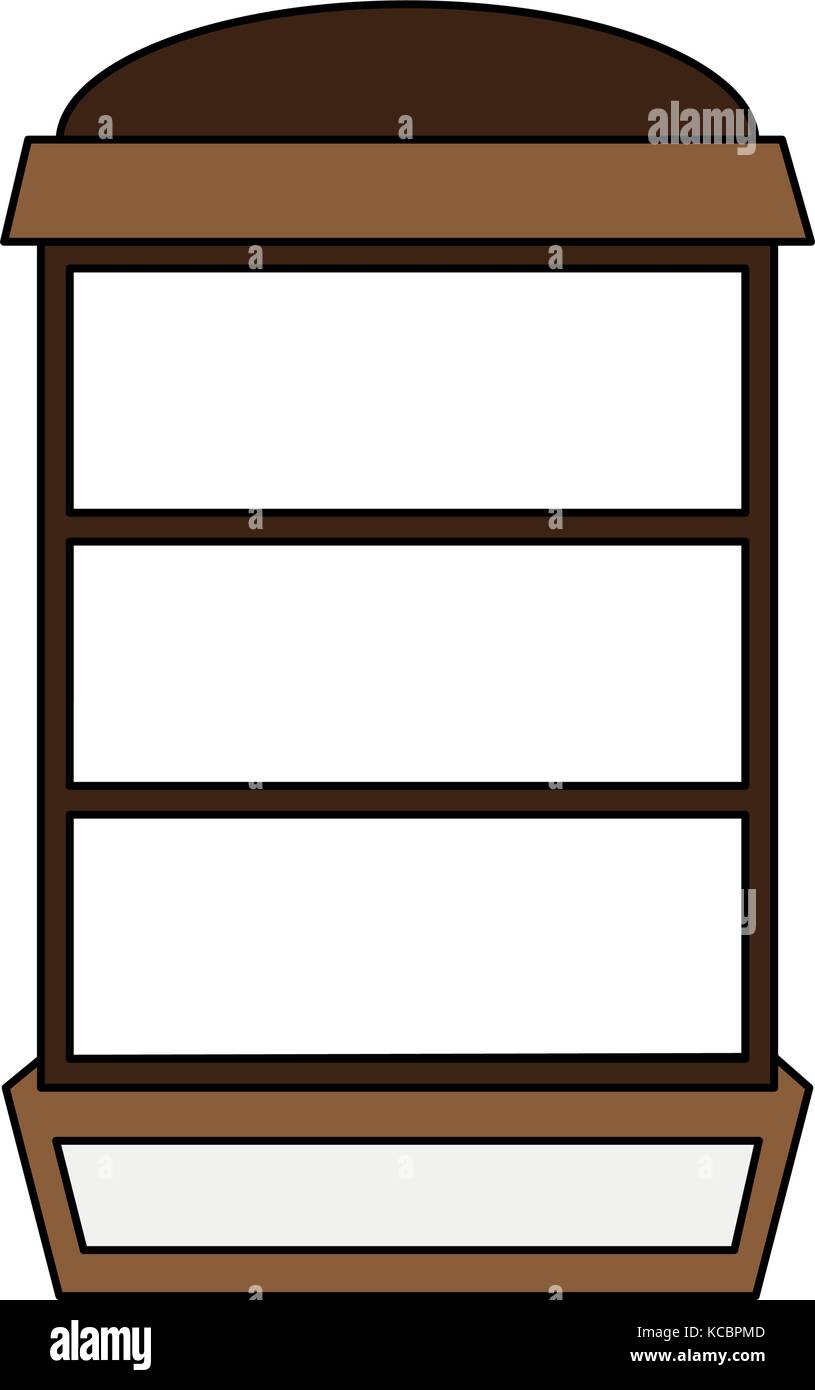 bakery empty stand Stock Vector Image & Art - Alamy