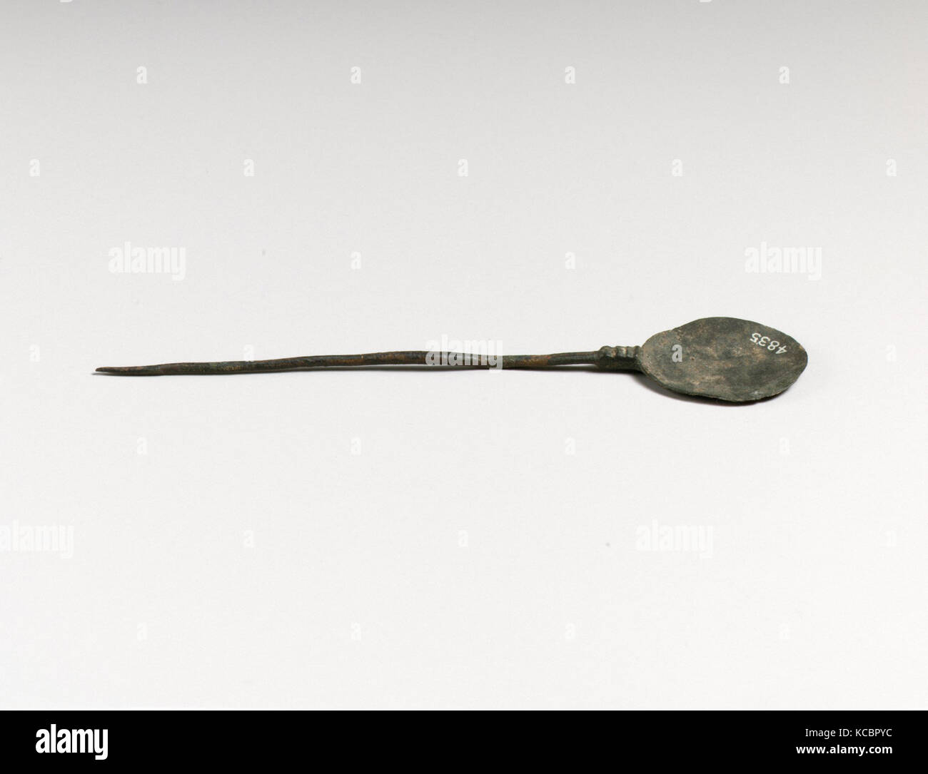 Spoon probe, Cypriot, Bronze, Other: 4 5/8in. (11.8cm), Bronzes Stock ...