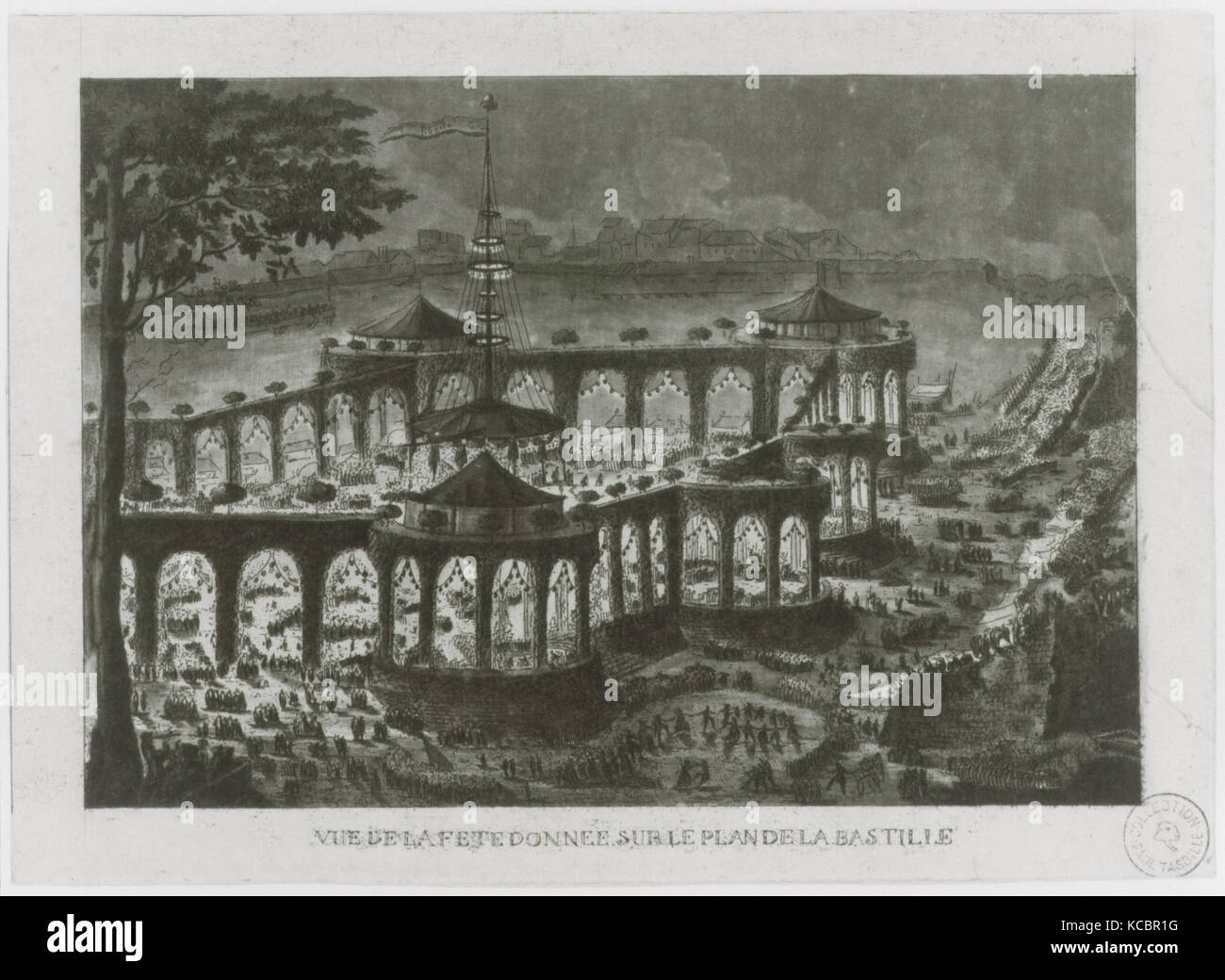 Anniversary of the Fall of the Bastille, Paris, July 1790, Anonymous ...