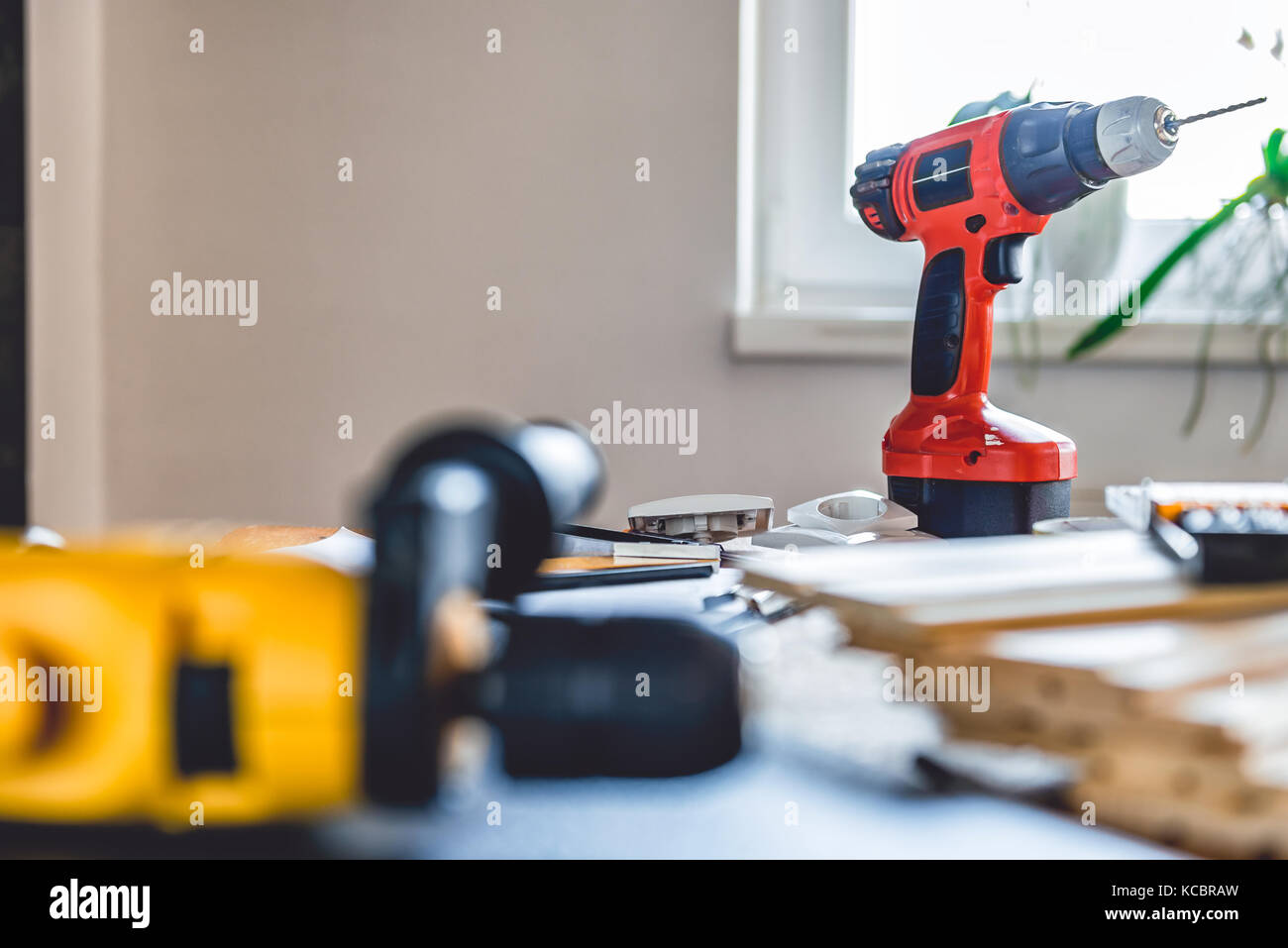 Two power tools hi-res stock photography and images - Alamy