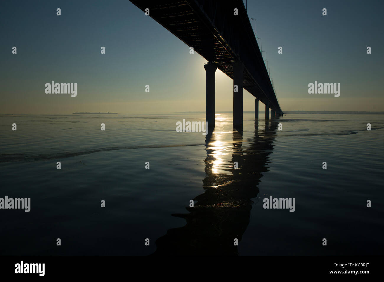 New Ulyanovsk bridge Stock Photo - Alamy