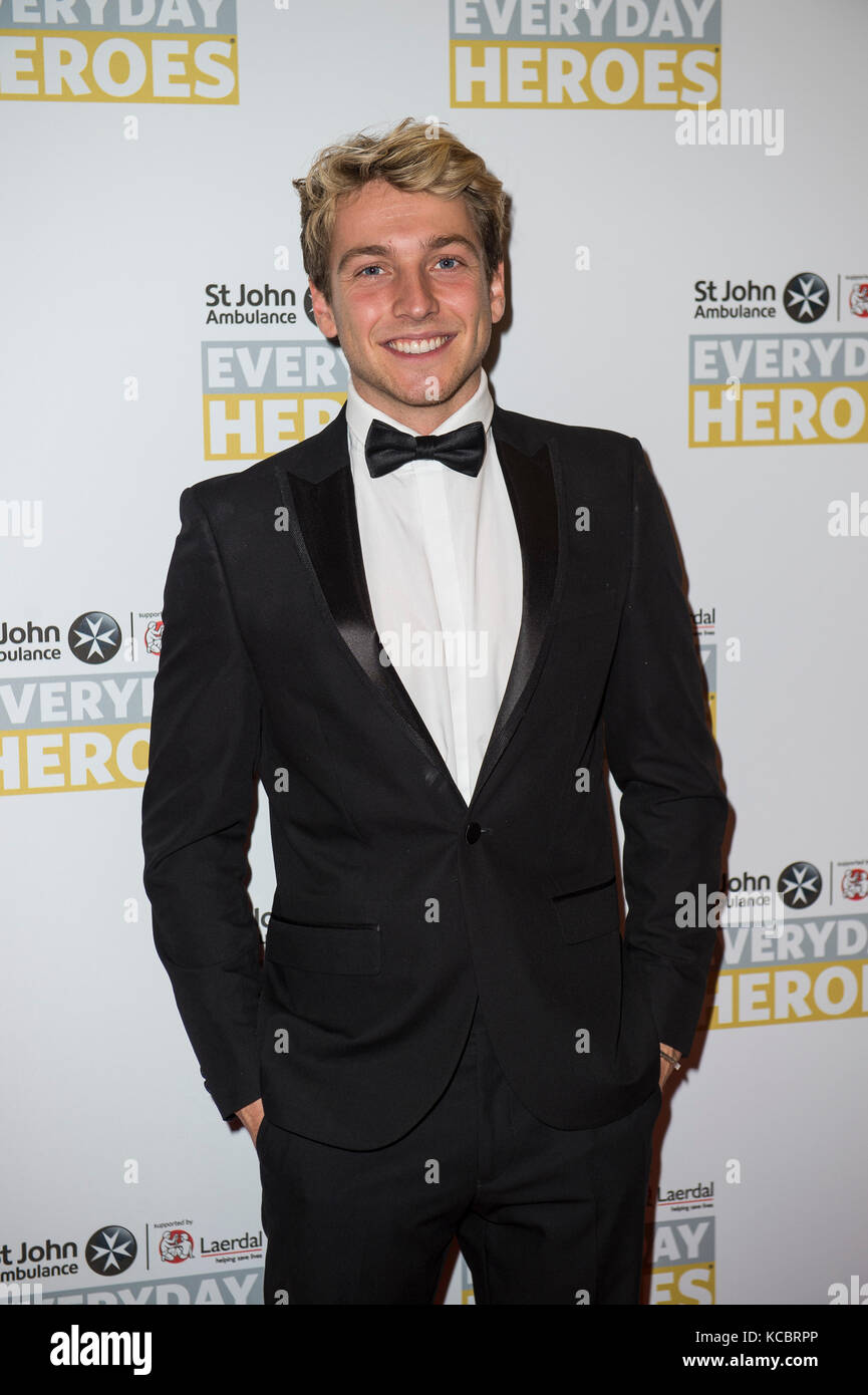 London, UK. Sam Thompson at the St John Ambulance's Everyday Heroes ...