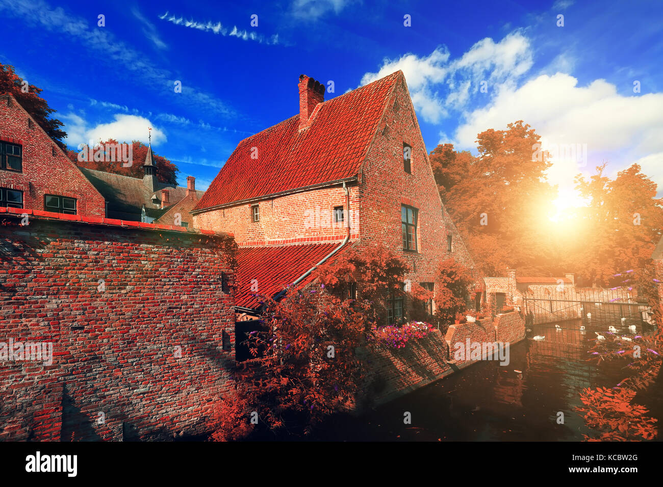 Castle in bruges belgium hi-res stock photography and images - Alamy