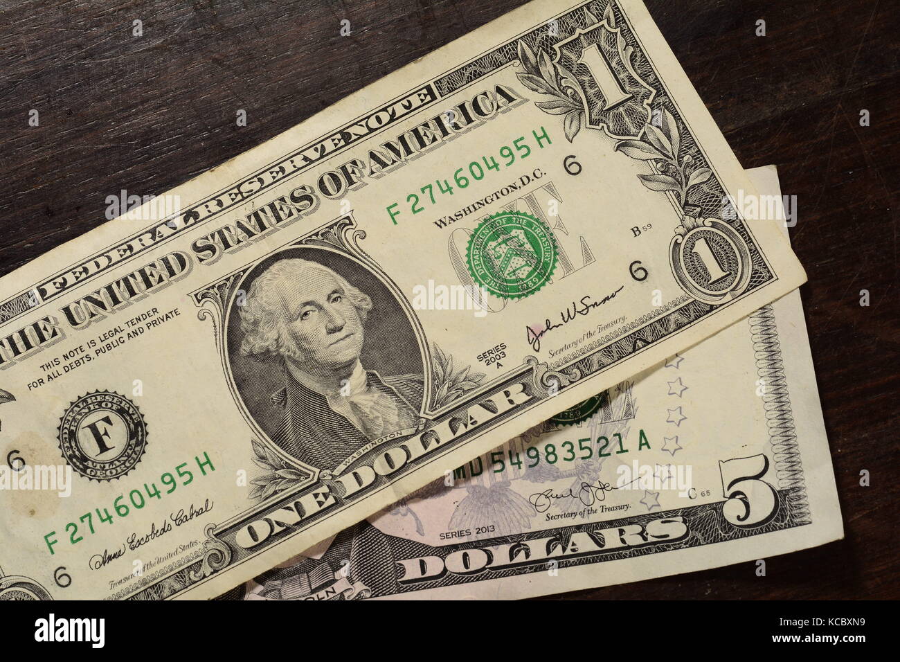 George Washington painted face on a one dollar bill Stock Photo - Alamy