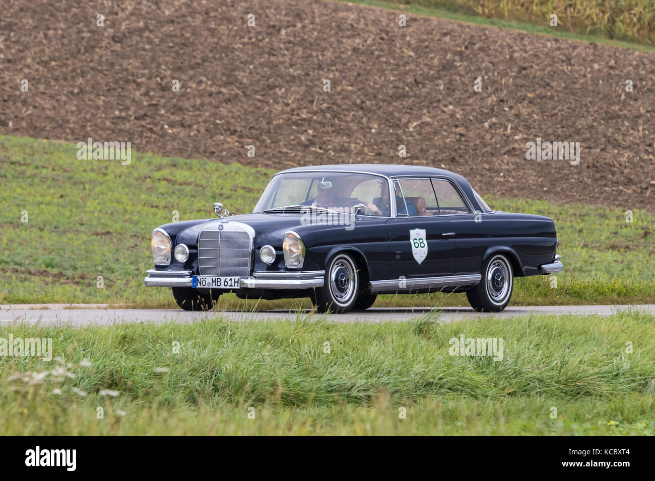 Augsburg, Germany - October 1, 2017: 1961 Mercedes-Benz 220 SE oldtimer ...