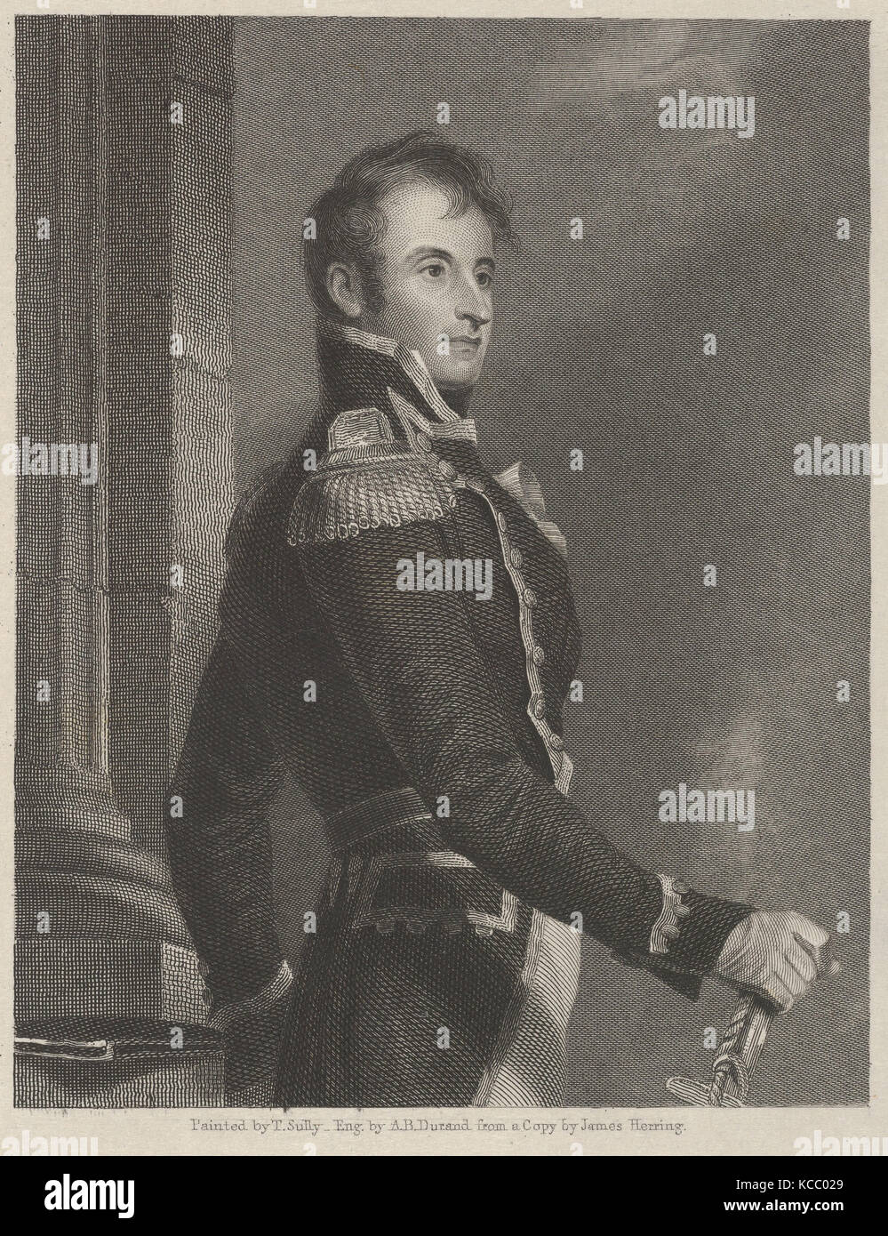 Stephen Decatur, 1835, Engraving on chine collé; second state of three ...