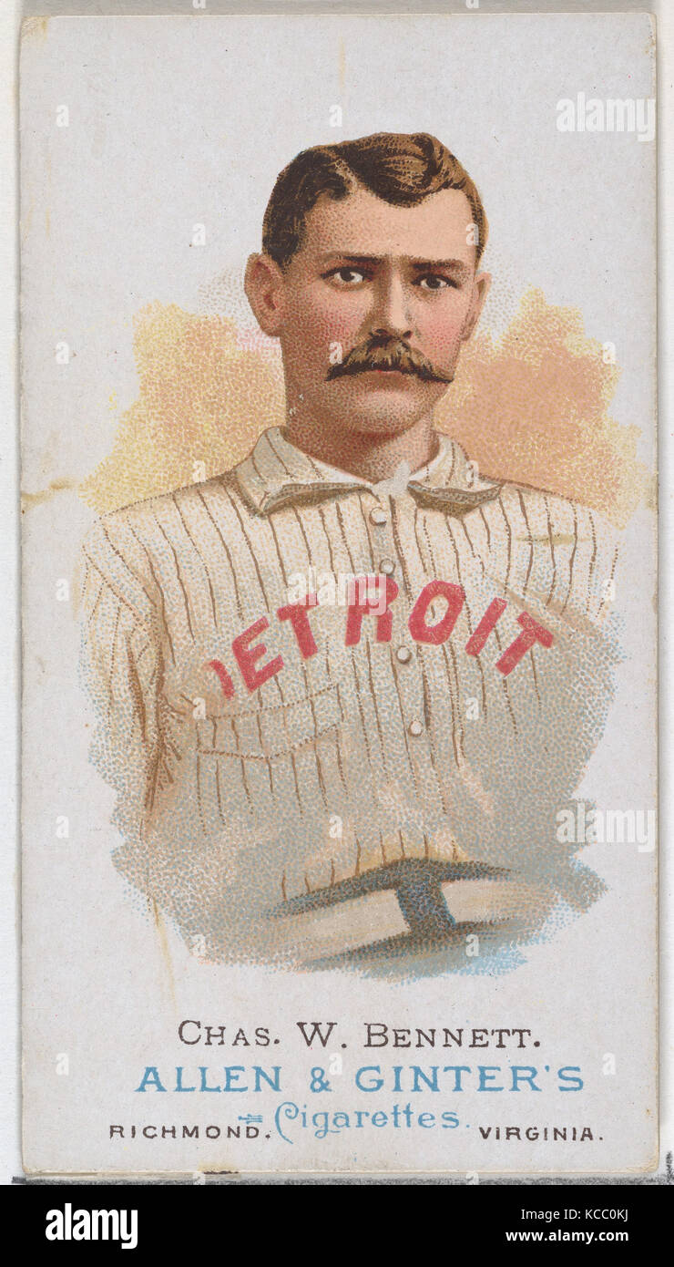 Charles W. Bennett, Baseball Player, from World's Champions, Series 1 ...