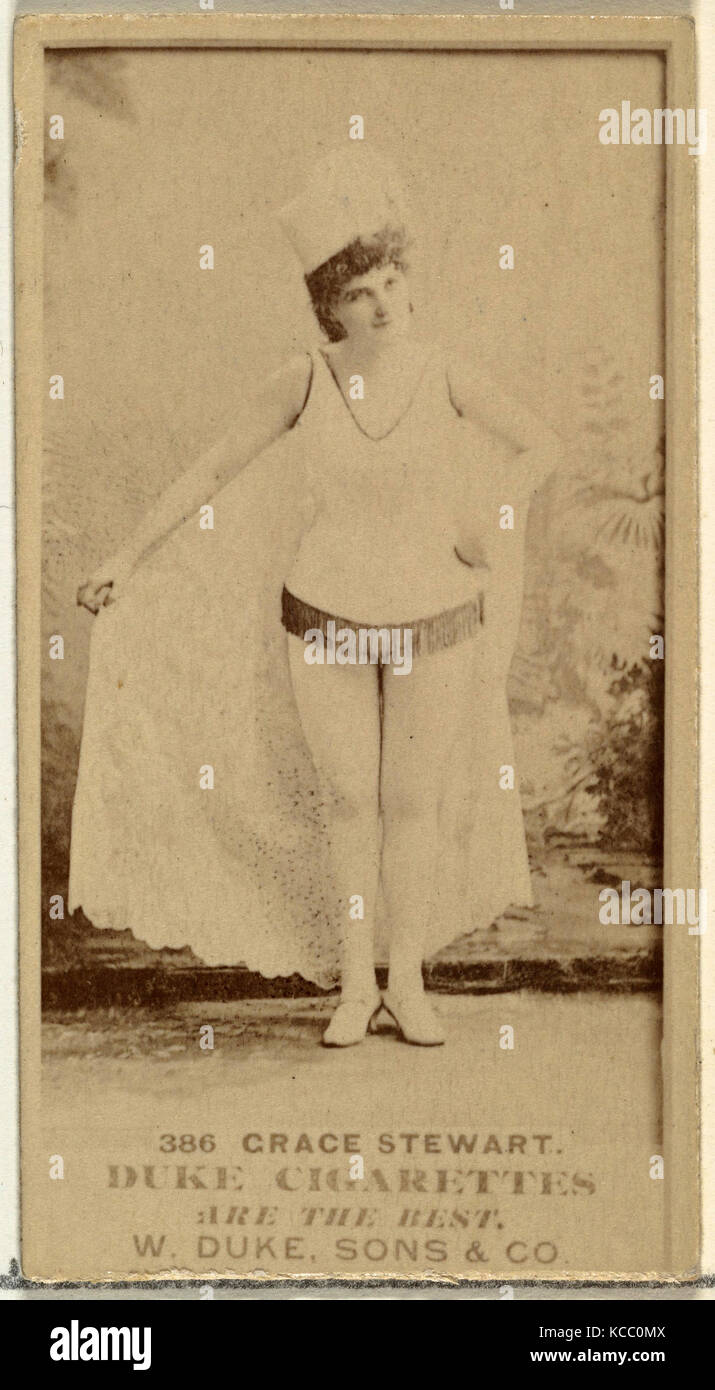 Drawings and Prints, Photograph, Card Number 386, Grace Stewart, from ...